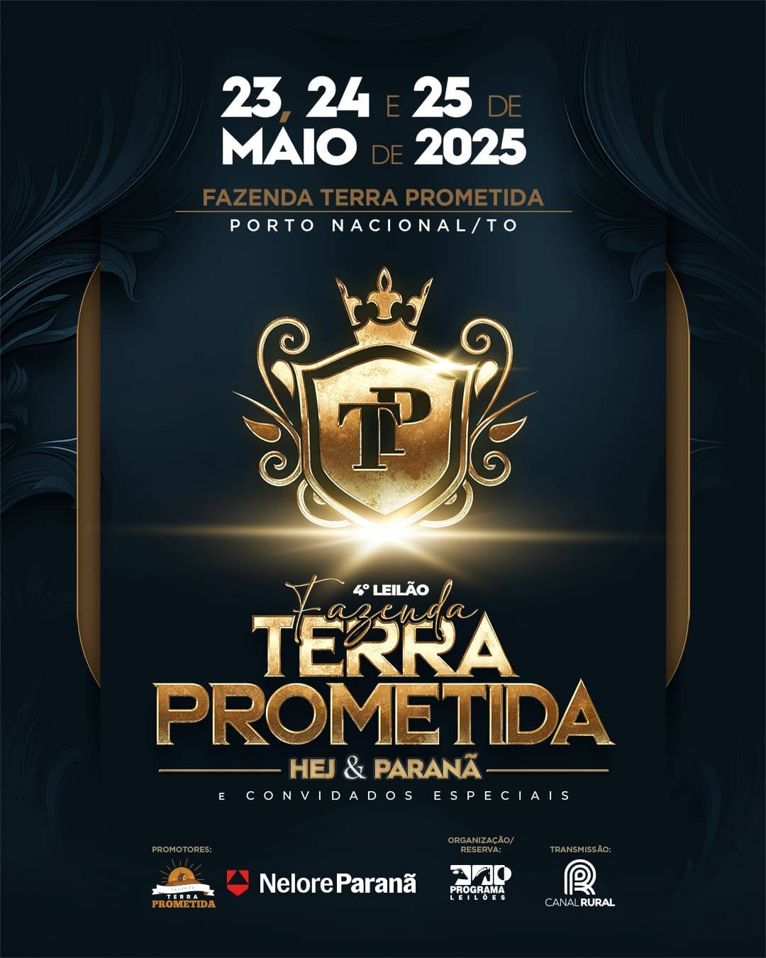 Leilão Terra Prometida 2025 - Grupo Agro Paranã